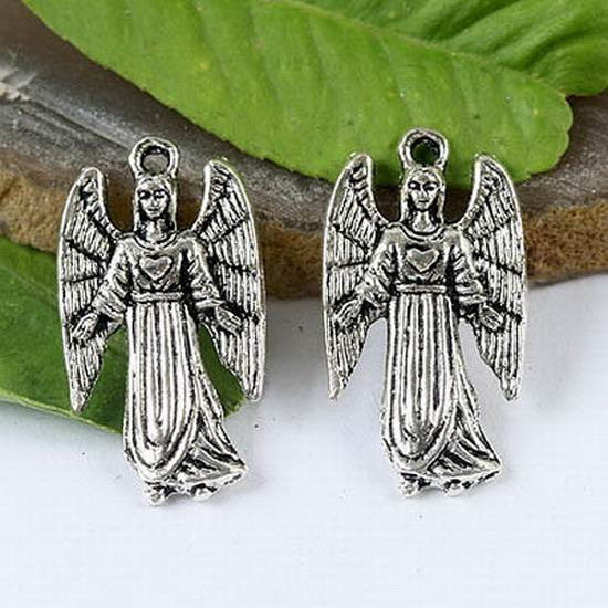 20pcs Tibetan silver archangel samuel charms h1394 | eBay