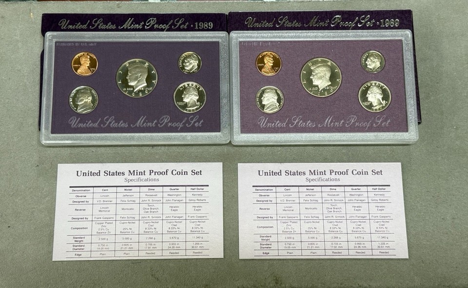United States Proof Set Lot of 16 Cases | eBay