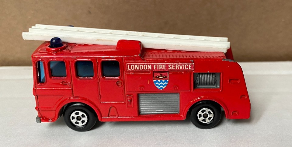 Vintage Matchbox Series No. 35 Merryweather Fire Engine | eBay
