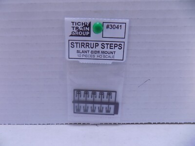 STIRRUP STEPS SLANT SIDE MOUNT #3041 BY T.T.G. 10 PKG. PLASTIC NIB | eBay