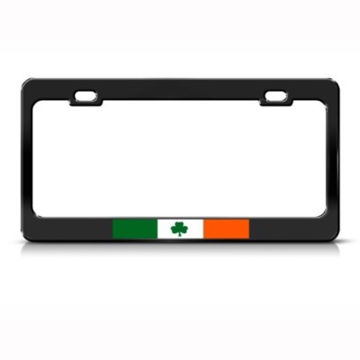 IRELAND FLAG IRISH Metal License Plate Frame Tag Holder Two Holes | eBay