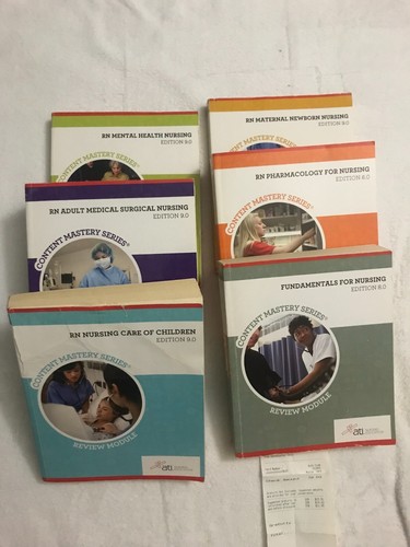 COMPLETE AND GREAT ATI BOOK SET FOR NURSING SCHOOL - ALL NEW | eBay