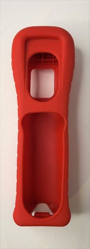 OEM Nintendo Wii Remote Controller MARIO RED Rubber Silicone Cover Grip ...