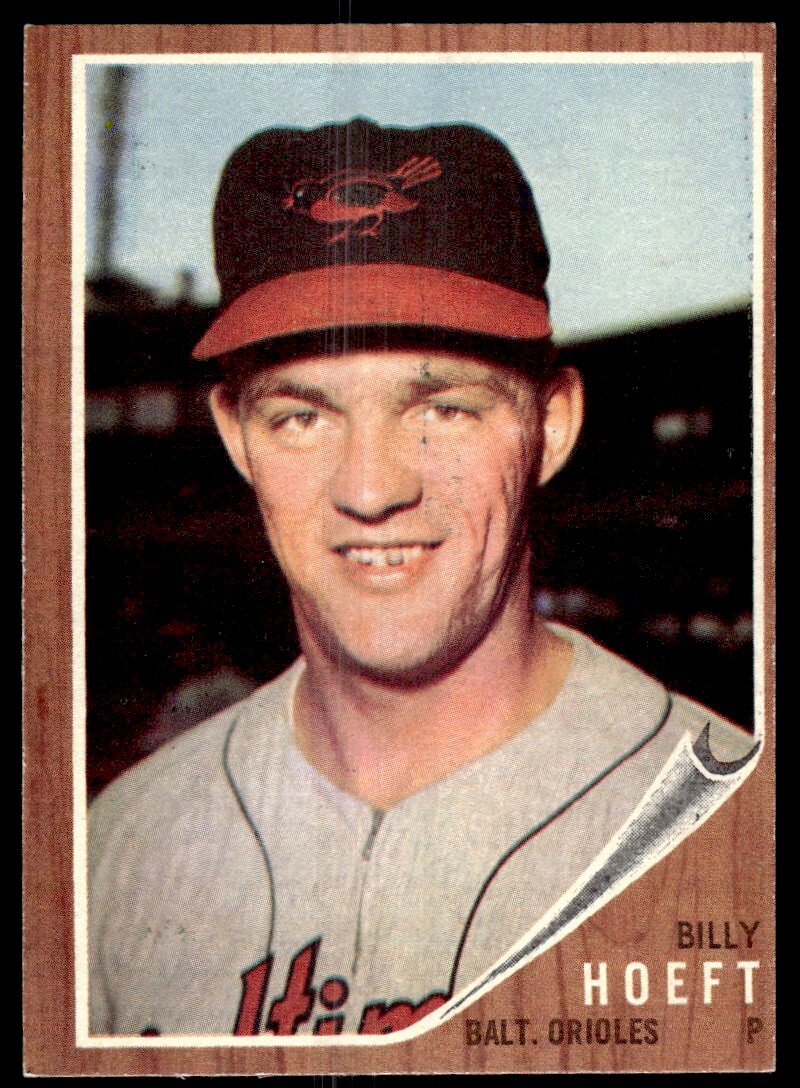 1962 Topps Billy Hoeft ,. Baltimore Orioles #134 | eBay