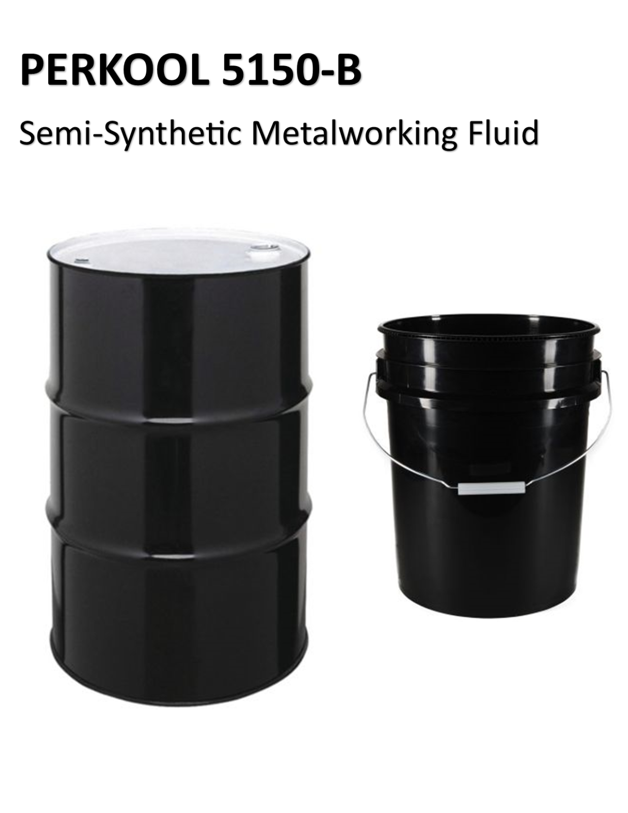 Perkool 5150-B Semi-Synthetic Metalworking Fluid Coolant; 5 Gallon Pail ...