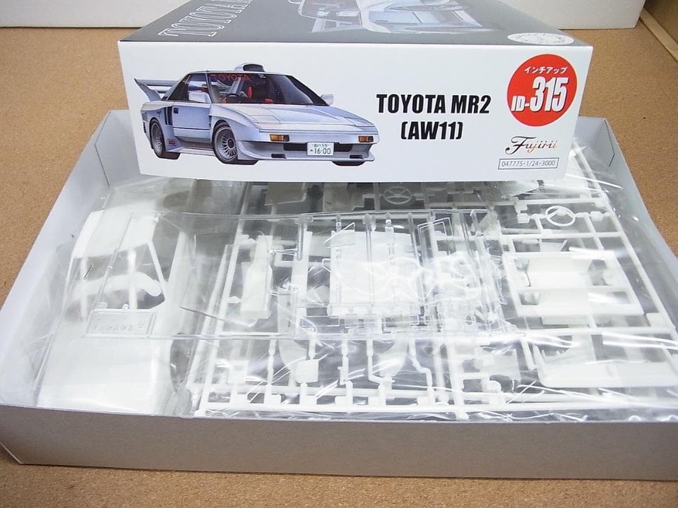 Fujimi Toyota MR2 AW11 Model Kit Unopened, Reused Packaging, No ...
