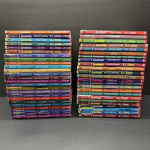 Goosebumps Lot 1-51 MSING 40,49 Original Series Set First Edition Good ...