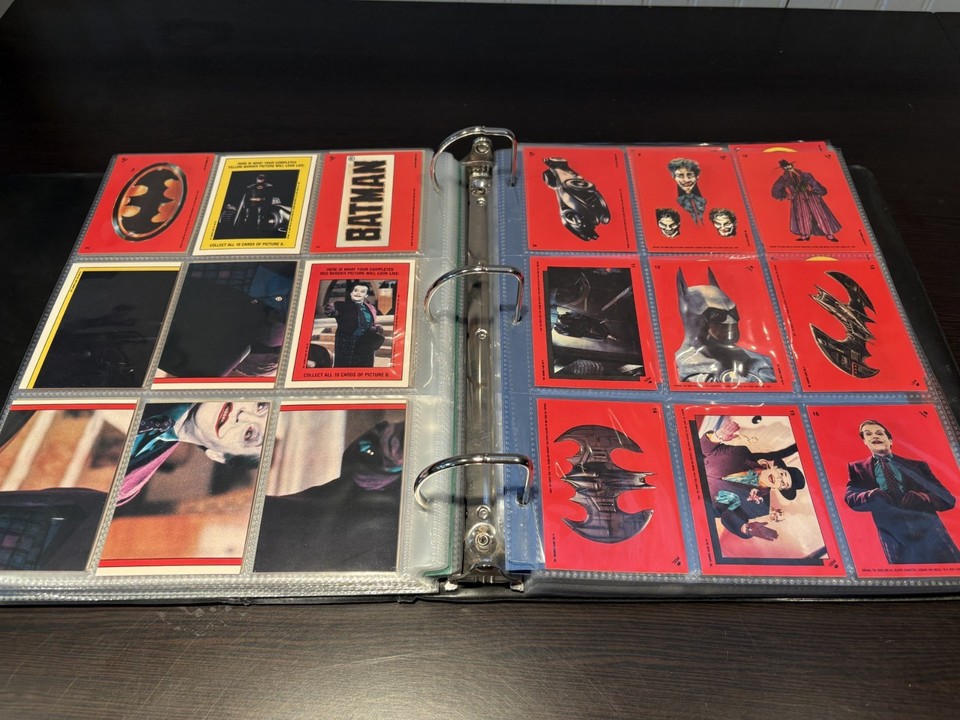 Ultimate Batman Fan Binder - Multiple Complete Sets, Insert Sets ...