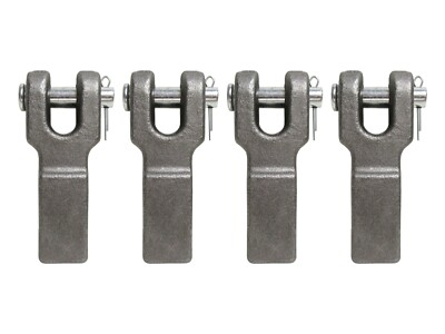 Weld-on Chain Retainer Fits 1/4"-5/16" 10,000 LBS Capacity Trailer ...