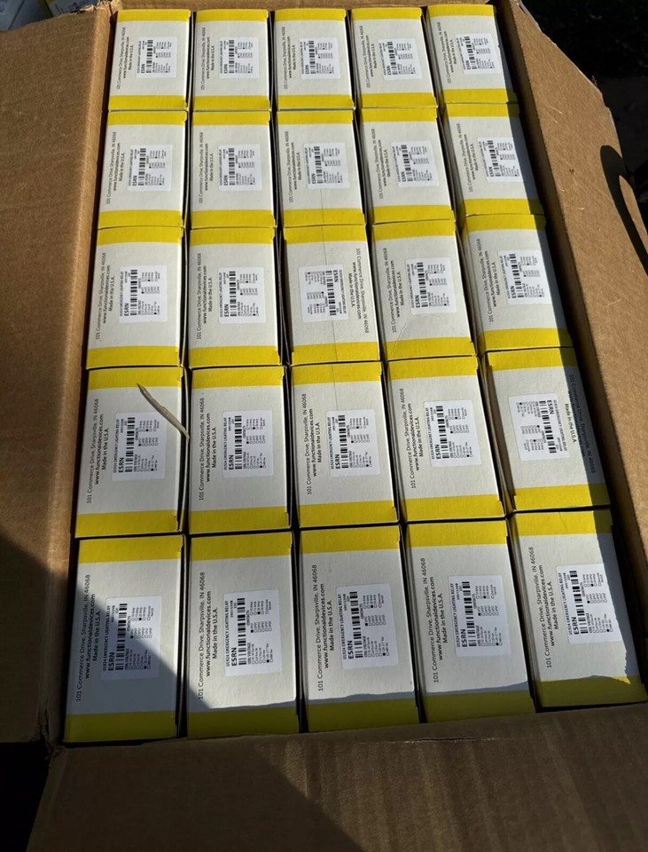 FUNCTIONAL DEVICES ESRN EMERGENCY LIGHTING BYPASS SHUNT RELAY, UL924 ...