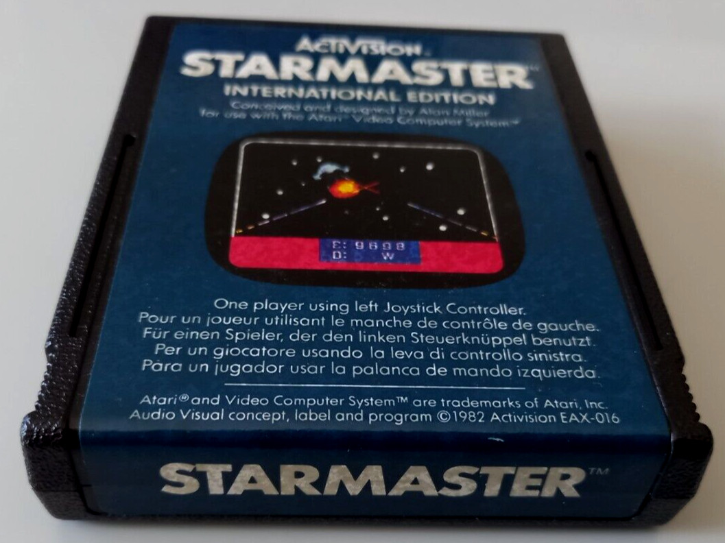 Starmaster Atari 2600 - Prix - Photo - Présentation