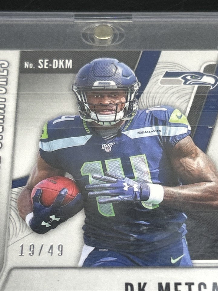 2019 Panini Prizm DK Metcalf Auto 19/49RC Sensational Signatures se-dkm ...