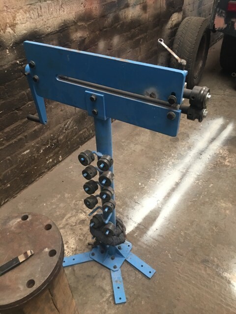 22 SHEET METAL ROLLER ROLLING BENDING SWAGER METAL STEEL TOOL JENNY ...