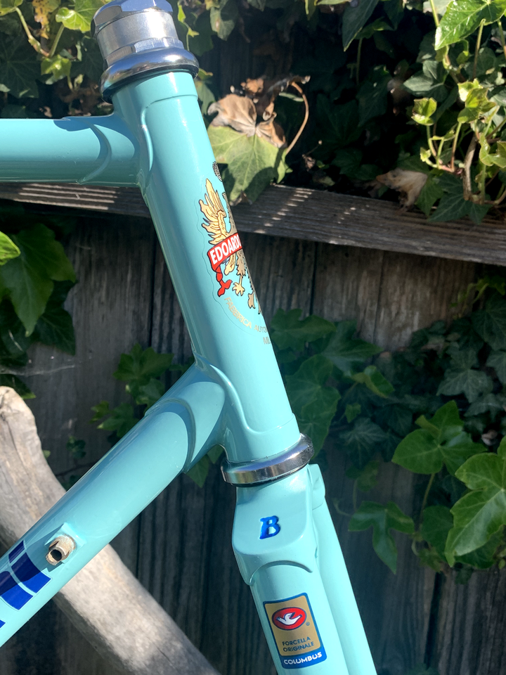 56cm Bianchi Randonneur - Vintage Steel Frame-Set, Refinished + Extras ...
