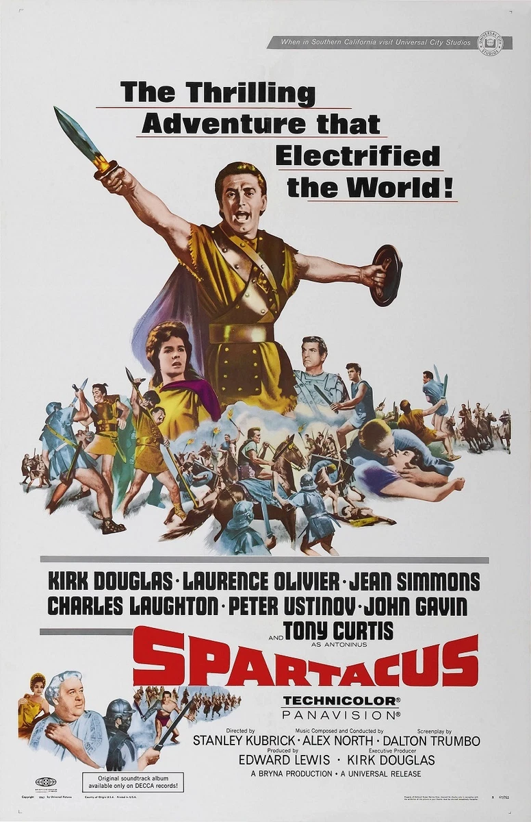 Spartacus Movie Poster