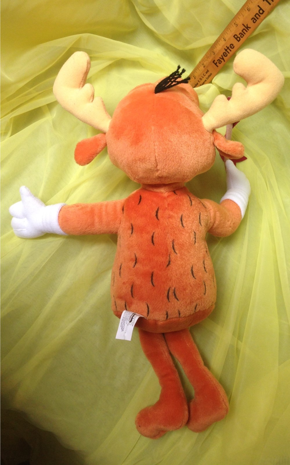 Vintage 1999 Rocky & Bullwinkle Bullwinkle Plush Doll By Stuffins | eBay