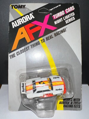 BRAND NEW TOMY AURORA AFX 27 BMW 320I TURBO SLOT CAR 8772 NIGHT LIGHTED ...