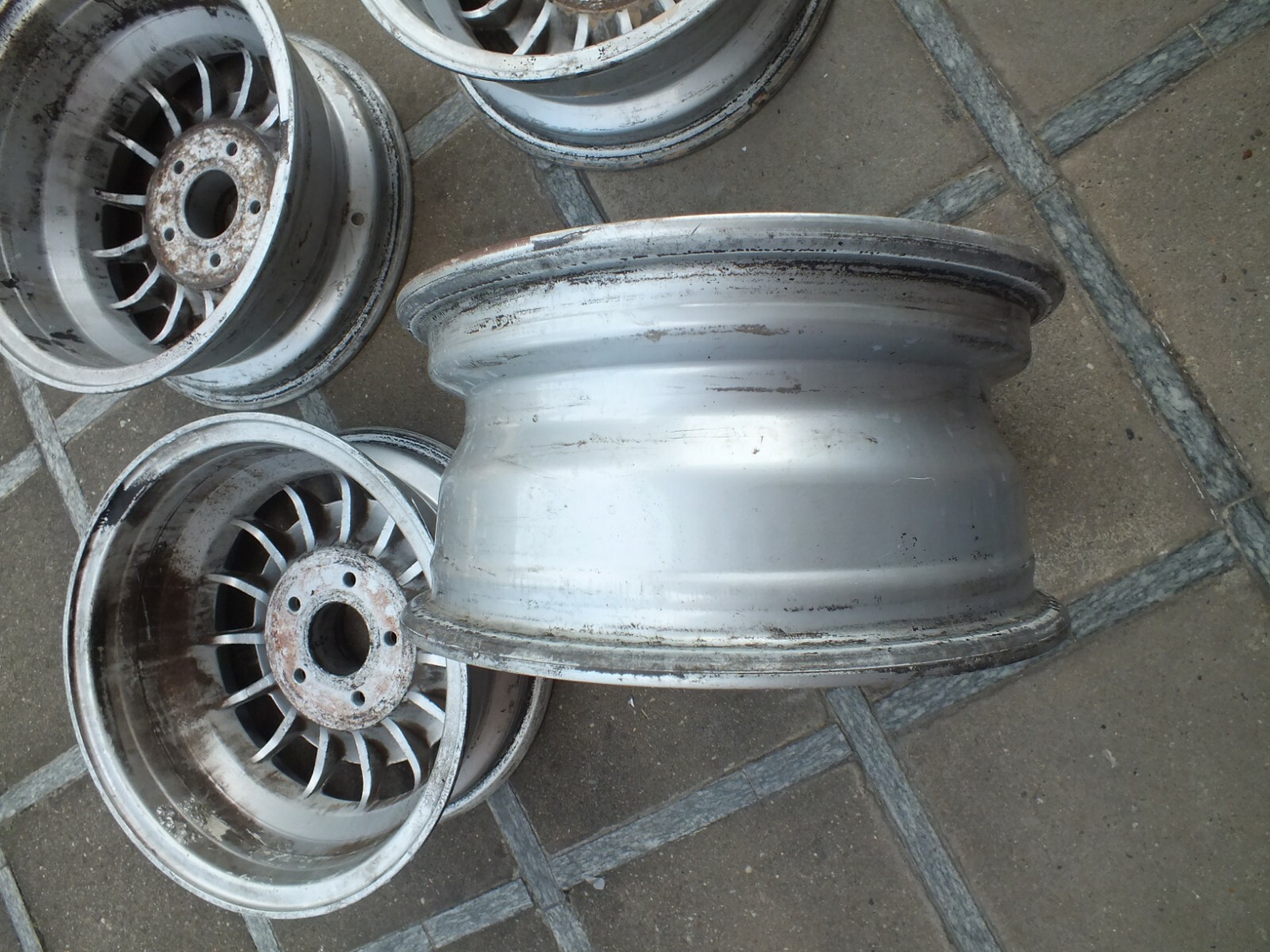 Barockfelgen MB Mercedes R14 6Jx14 FMA-H E30 Ronal W108 W114 W116 W123 ...