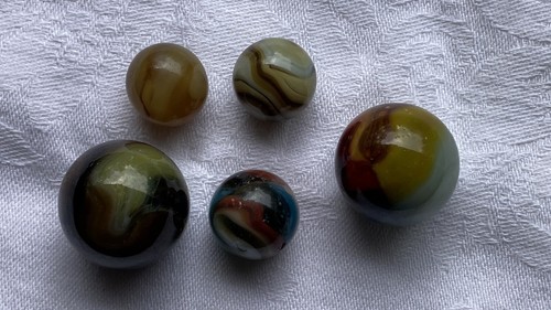 Lot of Multiple Types of Oxblood Akro, Alley, MFC Brick Machine Made ...