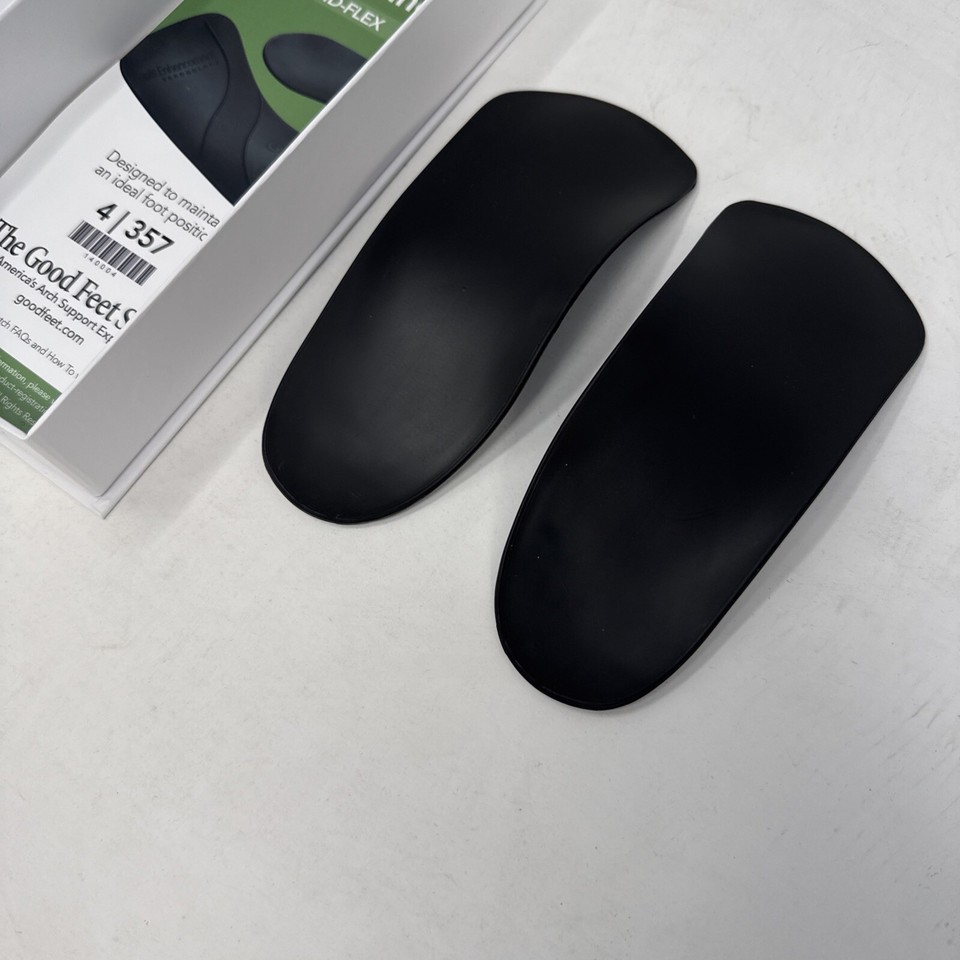 The Good Feet Store Arch Support Insert Maintainer Mid Flex Black 4 ...