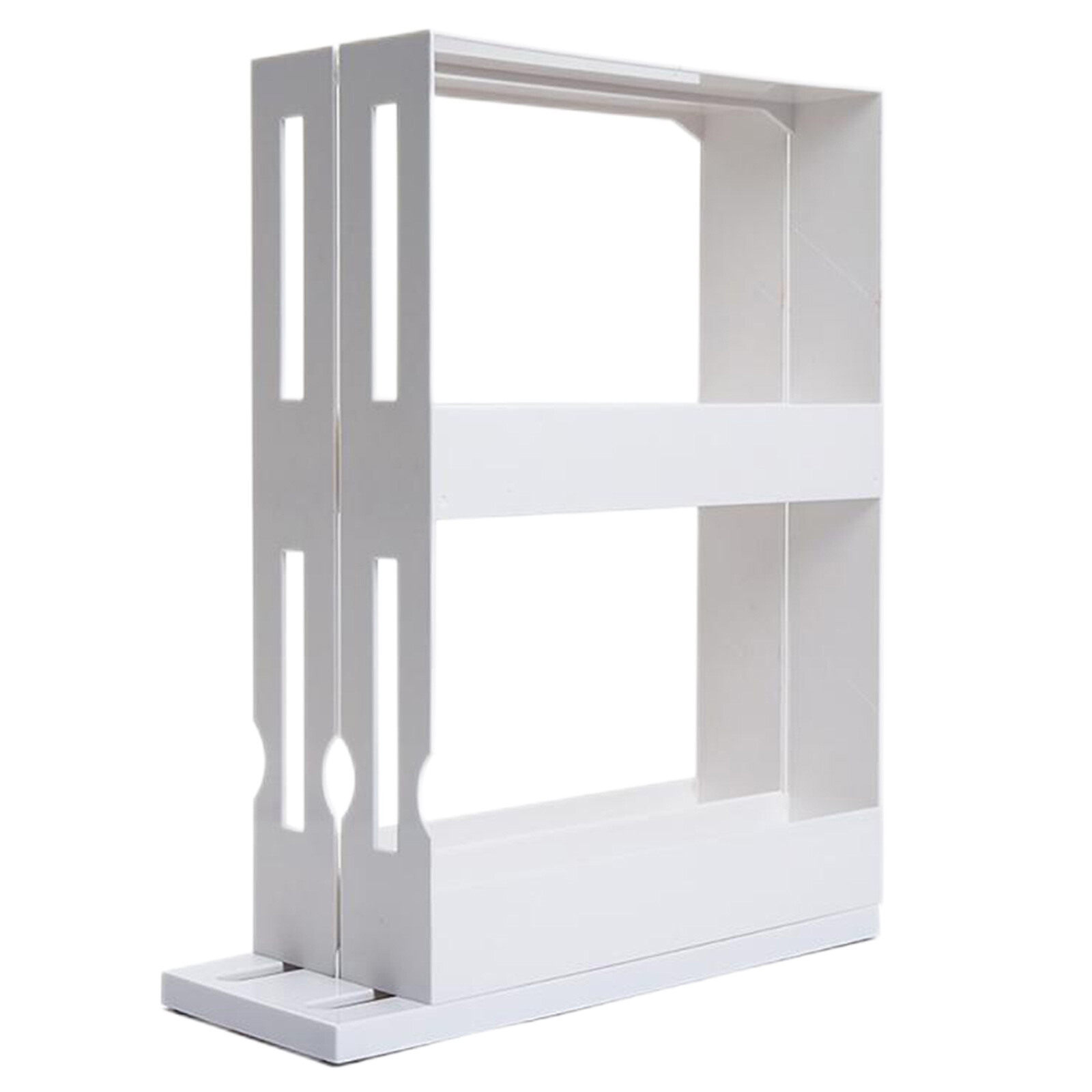 Kitchen Storage Rack Seasoning Jar Organizer Box Pullable Rotatable ...