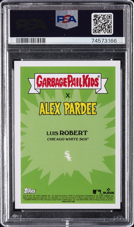 2022 TOPPS GPK GPK X MLB SERIES 2 ALEX PARDEE PINK FOIL BRUTUS LUIS 67/ ...
