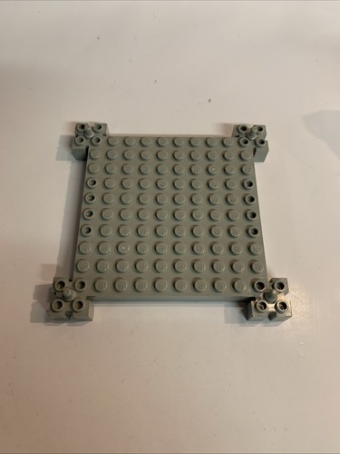 Lego Tower Building Plate Old Light Gray Vintage Pin 12x12 Set 47976 ...