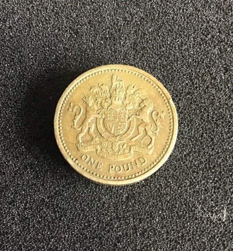 Rare 1983 Queen Elizabeth II One Pound Coin Error "Decus Et Tutamen" Upside Down | eBay