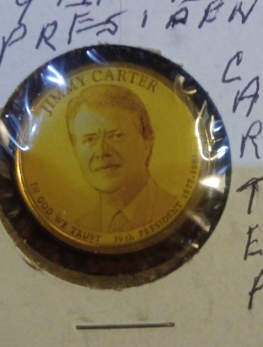 Jimmy Carter Colorized 1$ Coin | eBay