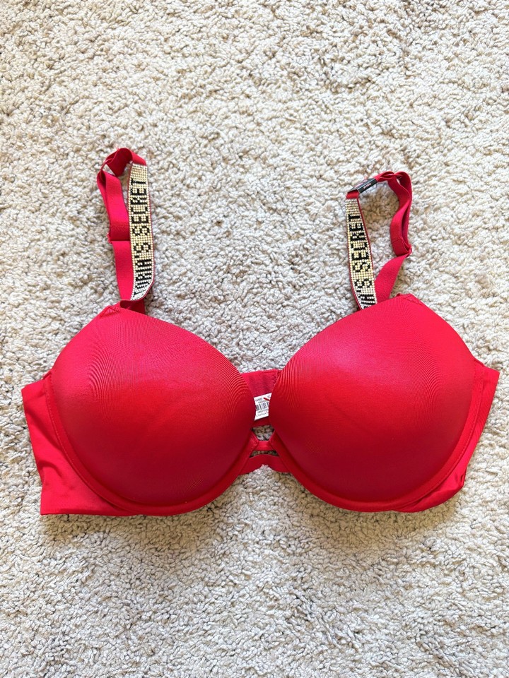 NEW VICTORIA'S SECRET VERY SEXY BLING SHINE STRAPS PUSH-UP BRA ...