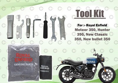 Royal Enfield "Tool kit For Meteor, Hunter, New Classic, New Bullet 350 ...