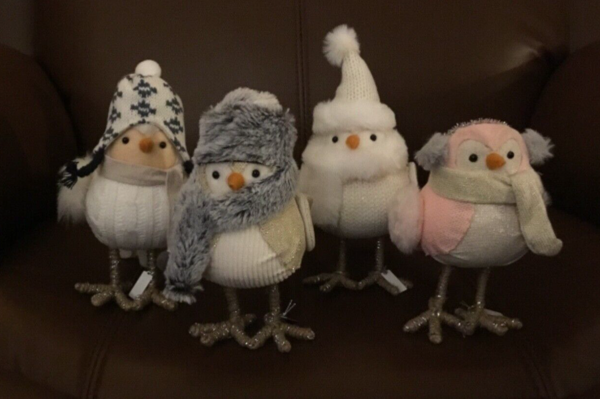 Target Wondershop 2019 Featherly Friends Set of 4 Birds NEW | eBay