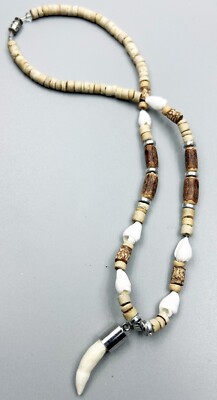 Alligator Tooth Necklace Swamp People Gator Exclusive Edition 16 Bayou ...