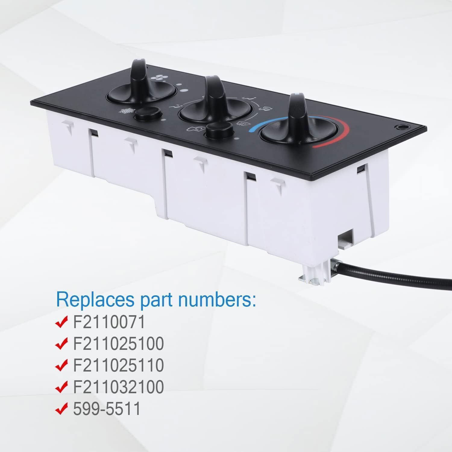 Heavy Duty Climate Control Module 599-5511 For Kenworth W900 T800 T600A ...