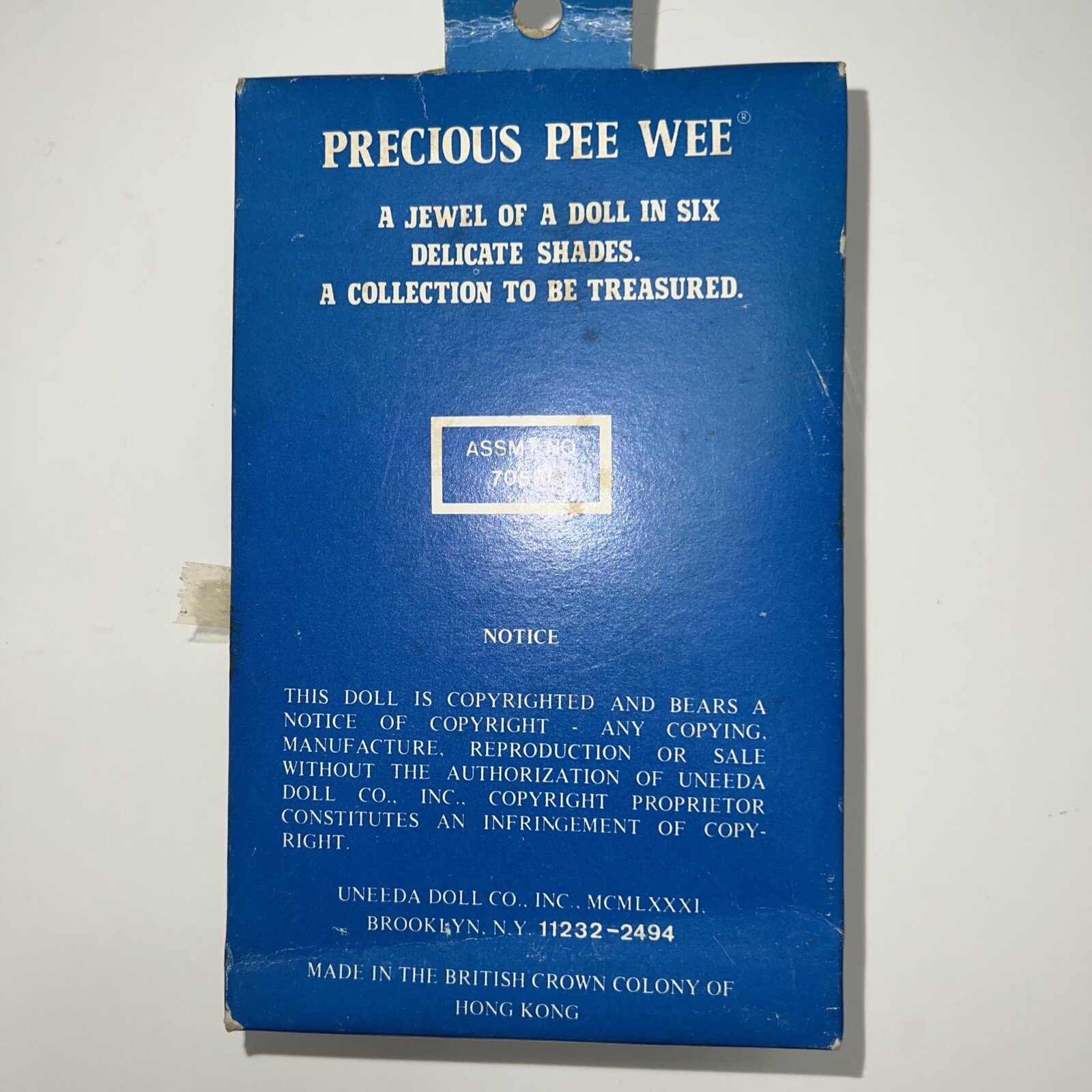 Vintage Uneeda Precious Pee Wee Dolls in Box. Plastic with the look of Porcelain | eBay