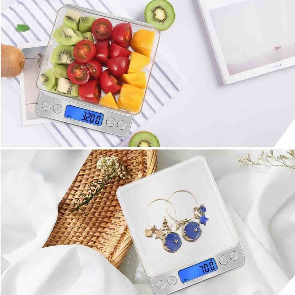 Digital Food Kitchen Scale, Multifunction Scale Measures in Grams and ...