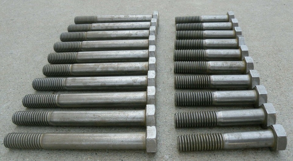 FORD FE BIG BLOCK 352 360 390 406 427 428 CYLINDER HEAD BOLTS 1961-1976 ...