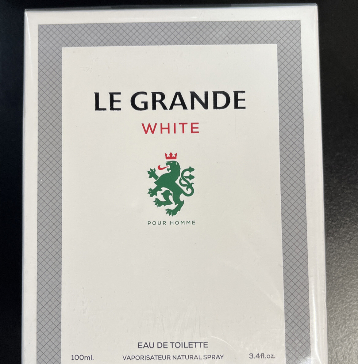 LE GRANDE WHITE Designer EDT Cologne 3.4 oz Spray by MIRAGE BRANDS | eBay