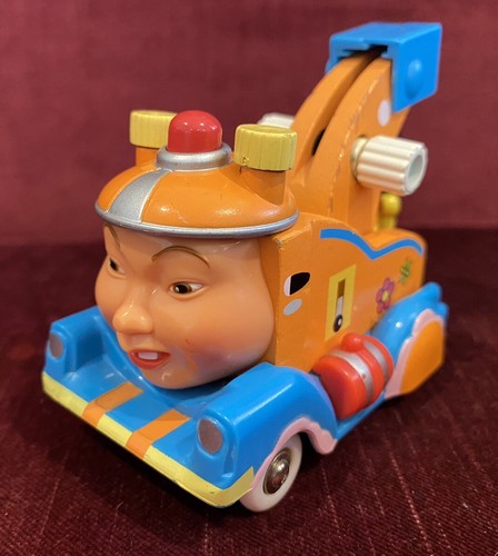 VINTAGE 2003 JAY JAY JET PLANE WOODEN TUFFY TOW TRUCK TOY FIGURE ...