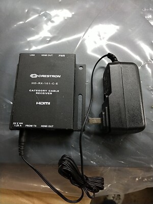 Crestron HD-RX-101-C-E + HD-TX-101-C-E DM Lite – HDMI over CATx w ...