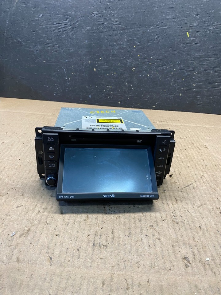 2009 2014 Jeep Dodge Chrysler Screen Display CD Player Satellite Radio ...