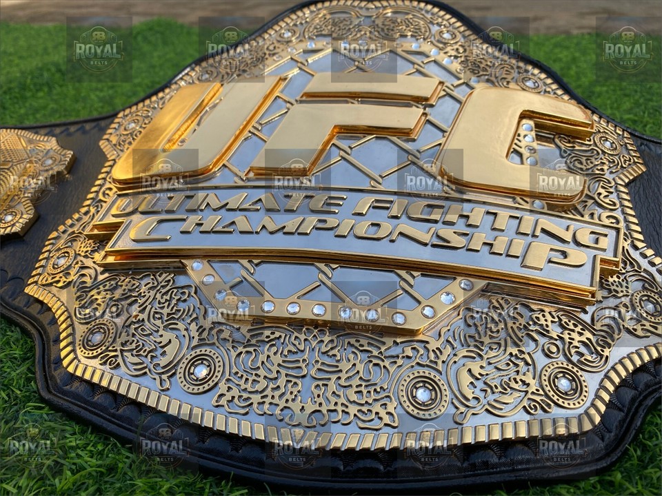 UFC Ultimate Fight Championship Title Belt CNC HD Tripple Layered Title ...