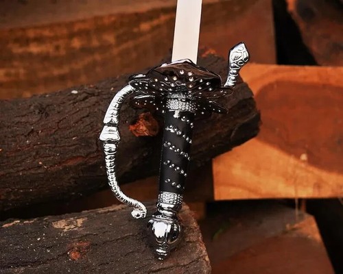 Marvelous Zorro Rapier Sword Handmade Medieval Vikings Battle Ready ...