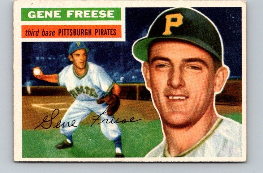 1956 TOPPS BASEBALL #46 GENE FREESE EXMT/NRMT MQ | eBay