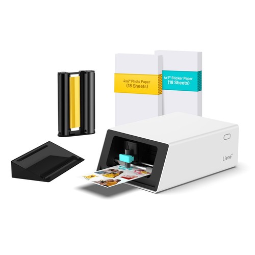 Liene PixCut S1 Color Sticker Printer & Cutting Machine - All-in-One ...