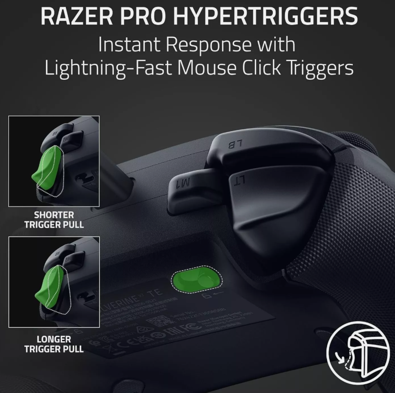 Razer Wolverine V3 Tournament Edition WIRED Black Controller Xbox/PC ...