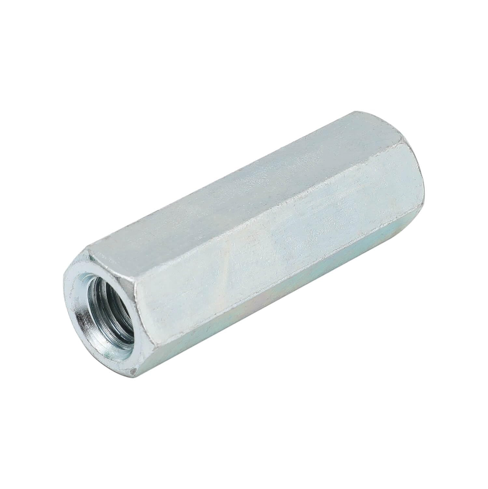 10 Packs 3/8"-16 Rod Coupling Nuts, UNC Threaded Hex Coupling Nut ...