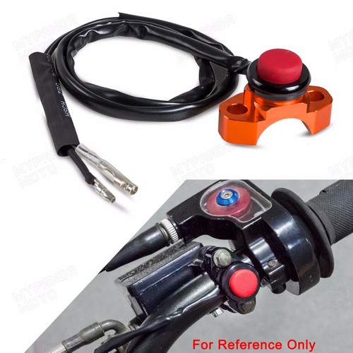 CNC Handlebar Kill Switch Button For KTM 85 125 150 200 250 300 350 450 ...