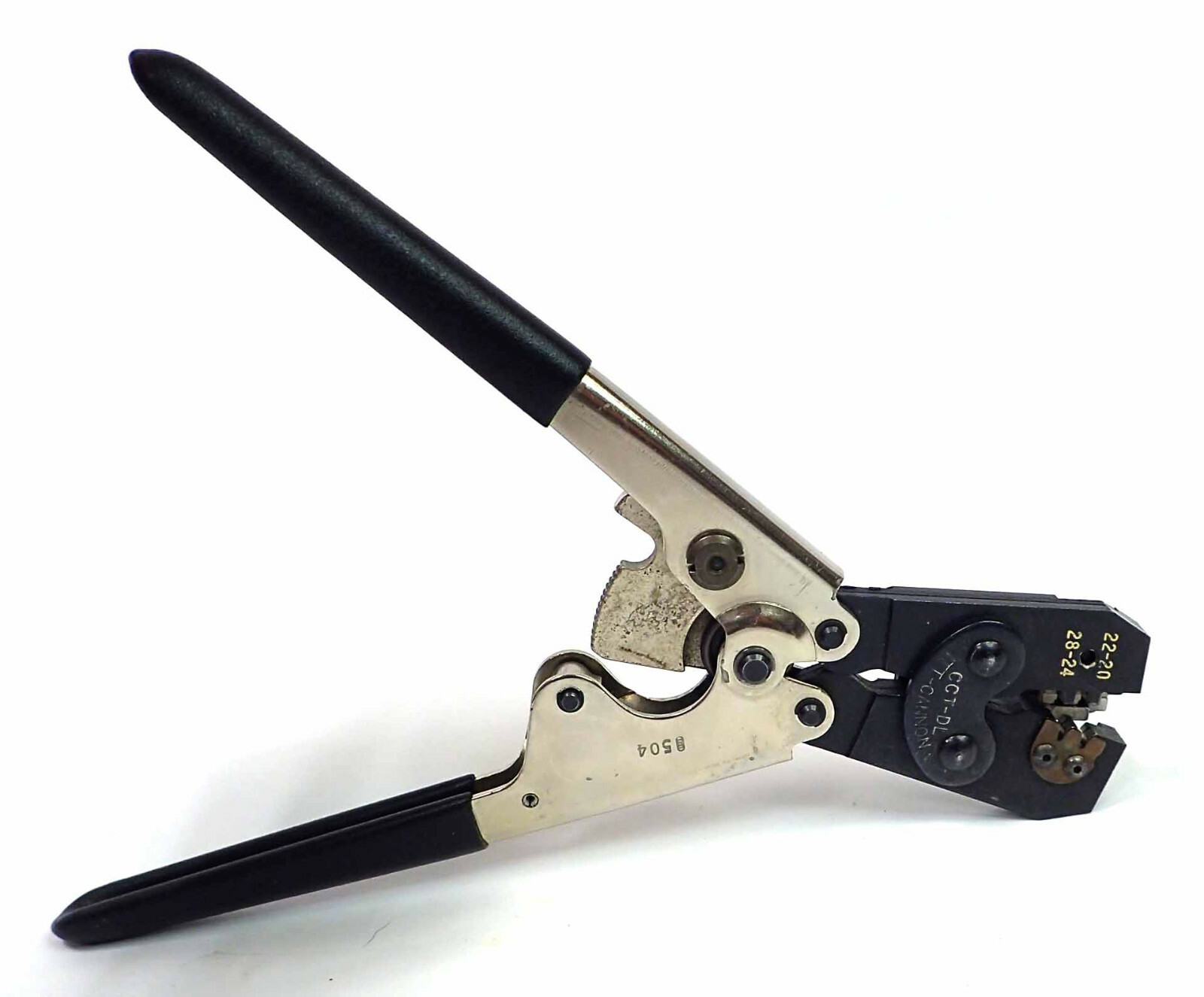 CCT-DL ITT CANNON HAND CRIMPING TOOL CAVITY SIZES 22-20, 28-24 ...