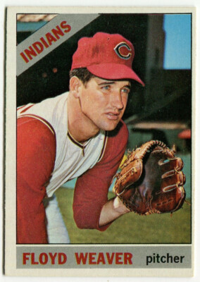 1966 Topps #231 Floyd Weaver Cleveland Indians | eBay